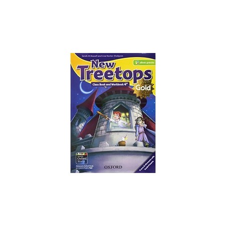 NEW TREETOPS GOLD 4 (2017) CB&WB+OBK+CIV+STUDYAPP+CD+COMPITI REALTA Vol. 1